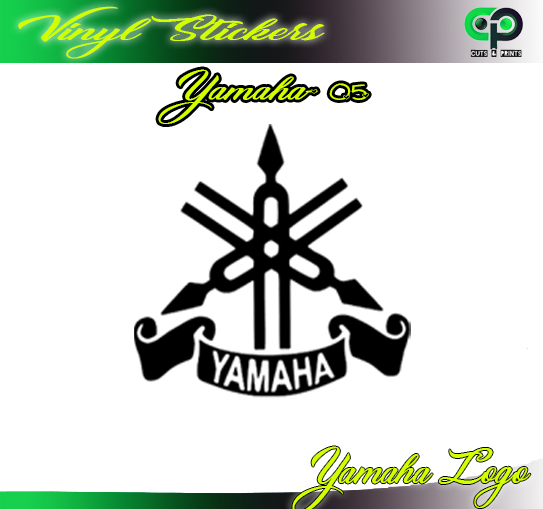 Yamaha Logo Selection 001 - Vinyl Sticker ( For Laptop / Motorcycle ...
