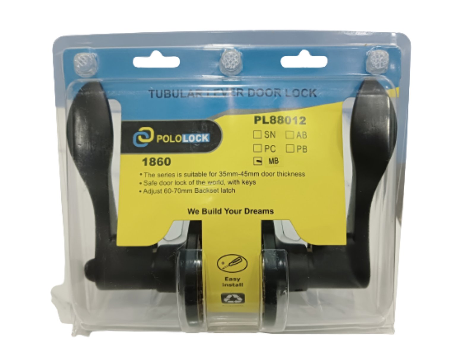 POLOLOCK TUBULAR LEVER DOOR LOCK | Lazada PH