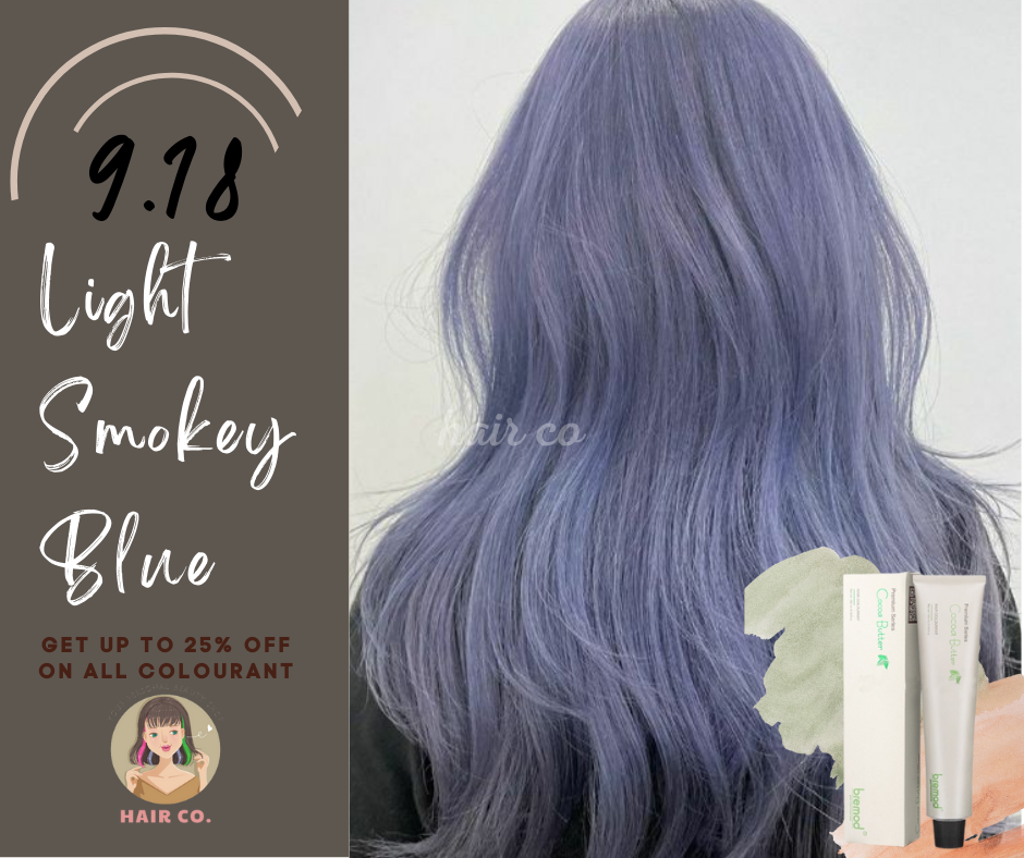 Light Smokey Blue Hair Color (Bremod Premium Series) | Lazada PH