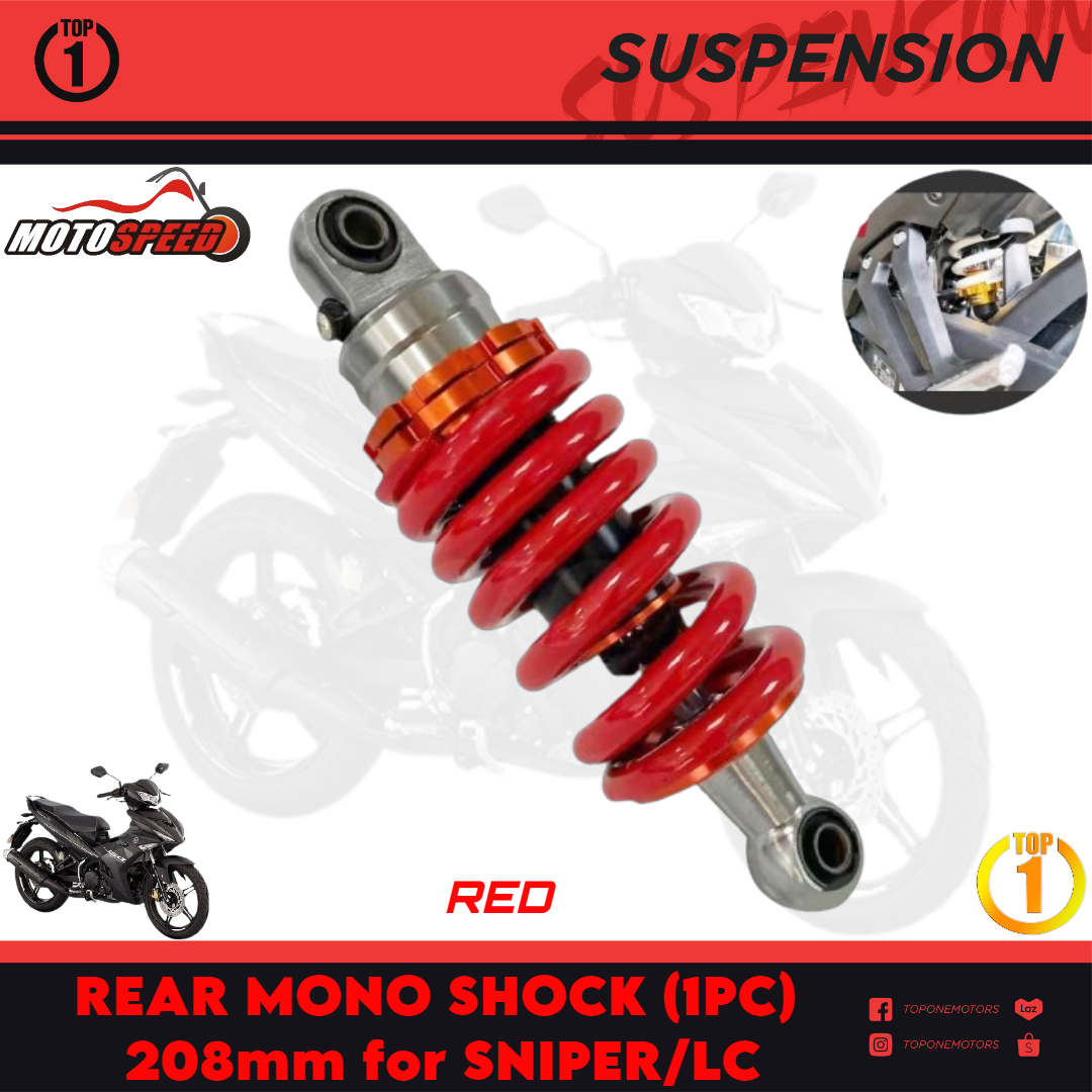 1 Pc Rear Mono Shock Absorber For Sniper 150 Sniper 135 Classic LC 150 ...