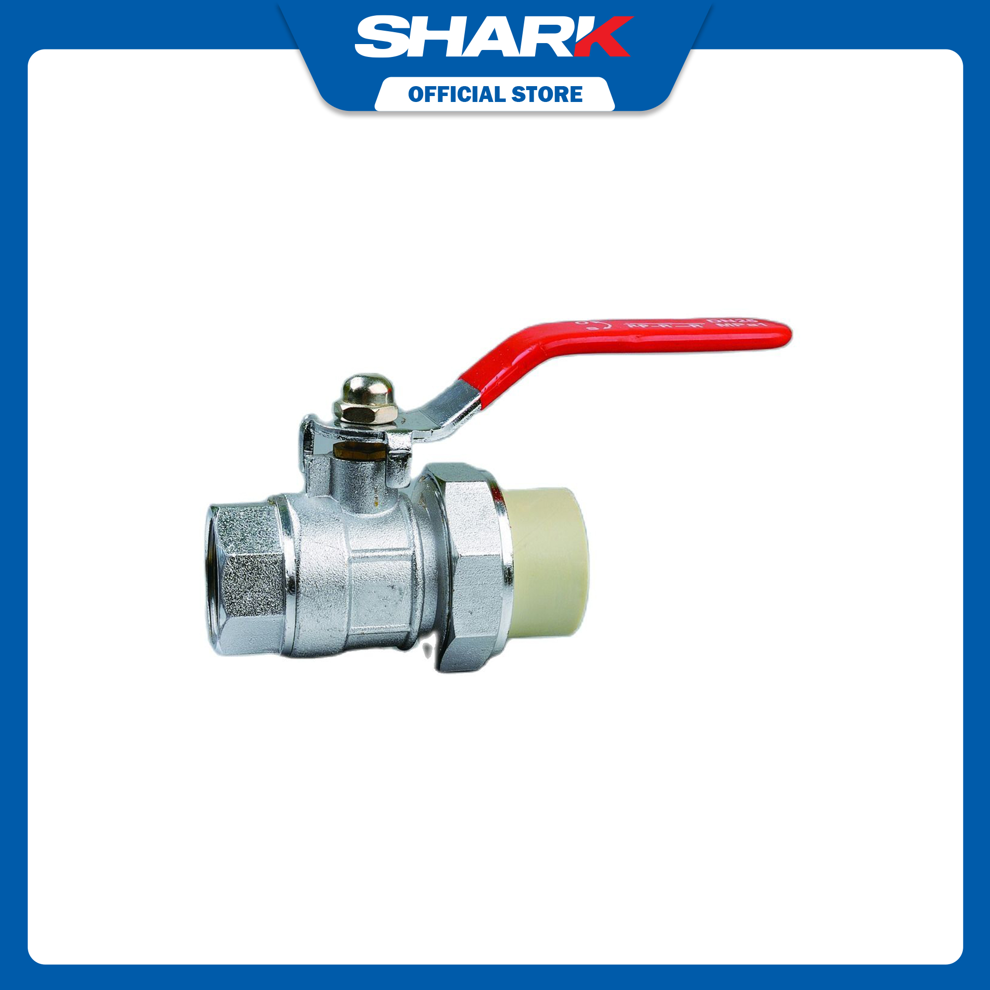 Shark PPR SF-FBV25 Female Ball Valve 25mm | Lazada PH