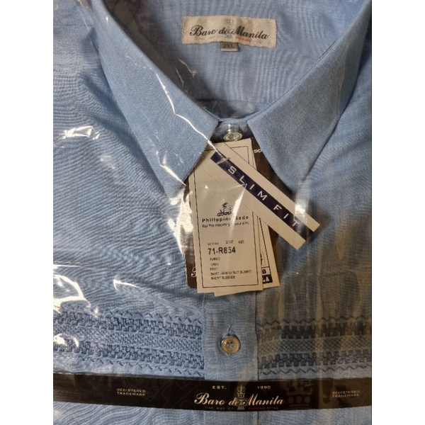 Baro de Manila Shirt Jack (NEW) 71-R854 | Lazada PH