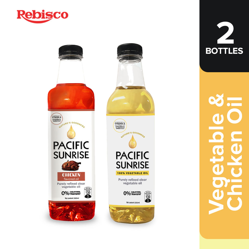 Pacific Sunrise Bundle: Vegetable Oil 500ml PET + Chicken Flavored Oil ...
