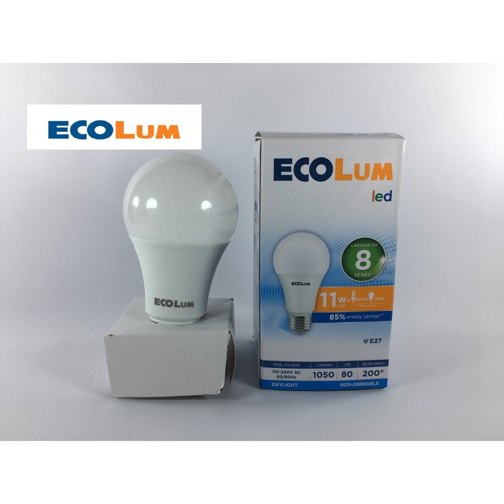 Ecolum LED Bulb 3w 5w 7w 9w 11w 13w (Daylight) | Lazada PH