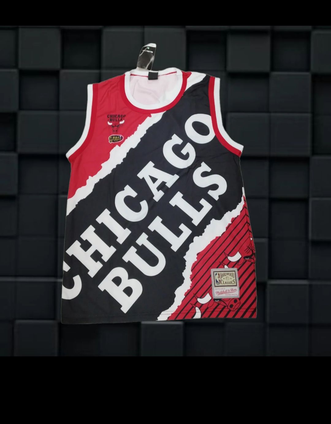 nba Chicago Bulls Full Sublimation brooklyn net basketball sando ...