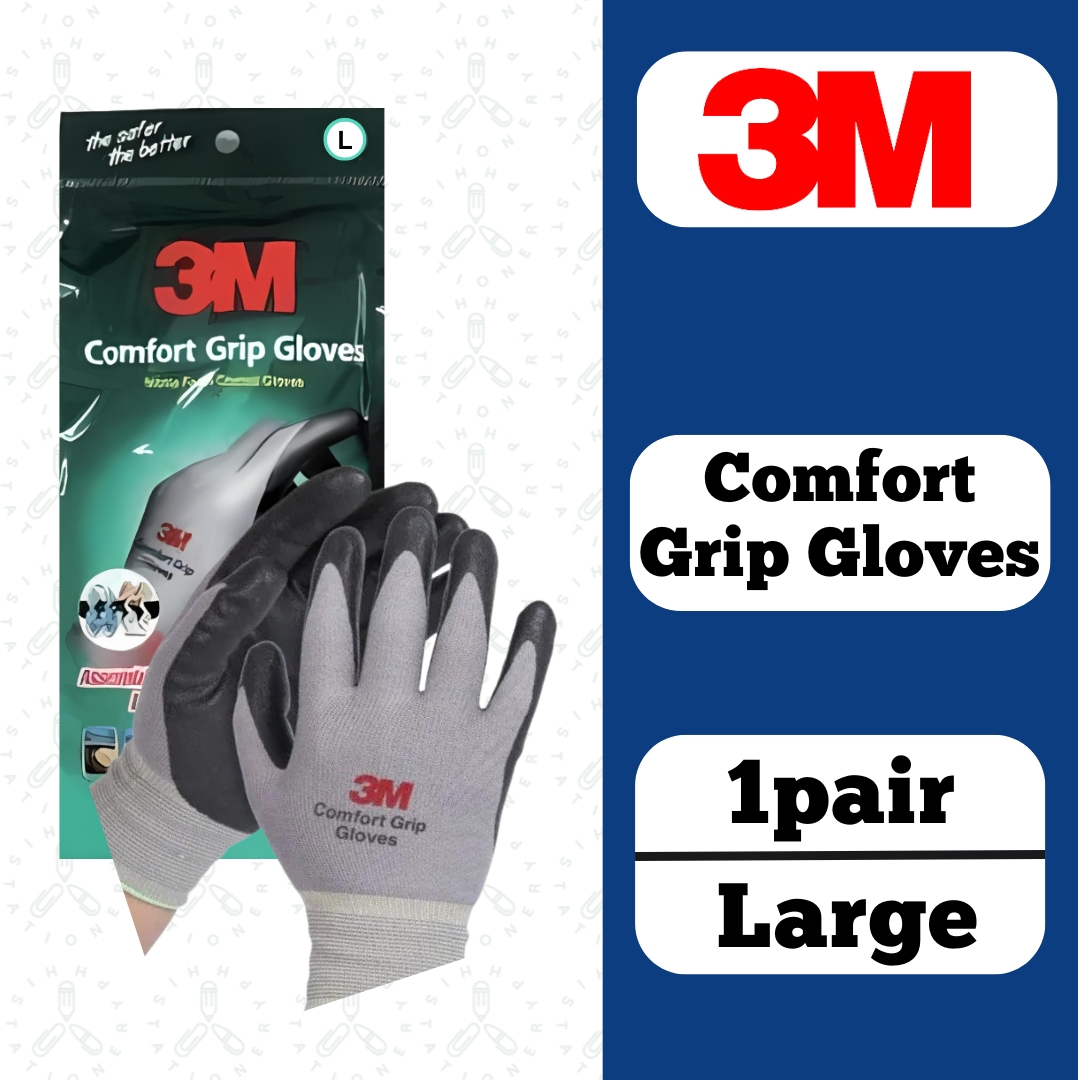 3M Super Grip Gloves 100 200 NBR Foam Coating | Lazada PH
