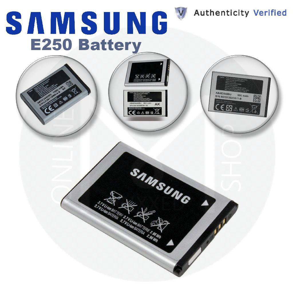 COD Samsung E250 Battery(Original Equipment Manufacturd) E900 X200 X208 ...