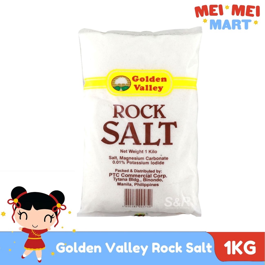 Golden Valley Rock Salt 1KG | Lazada PH