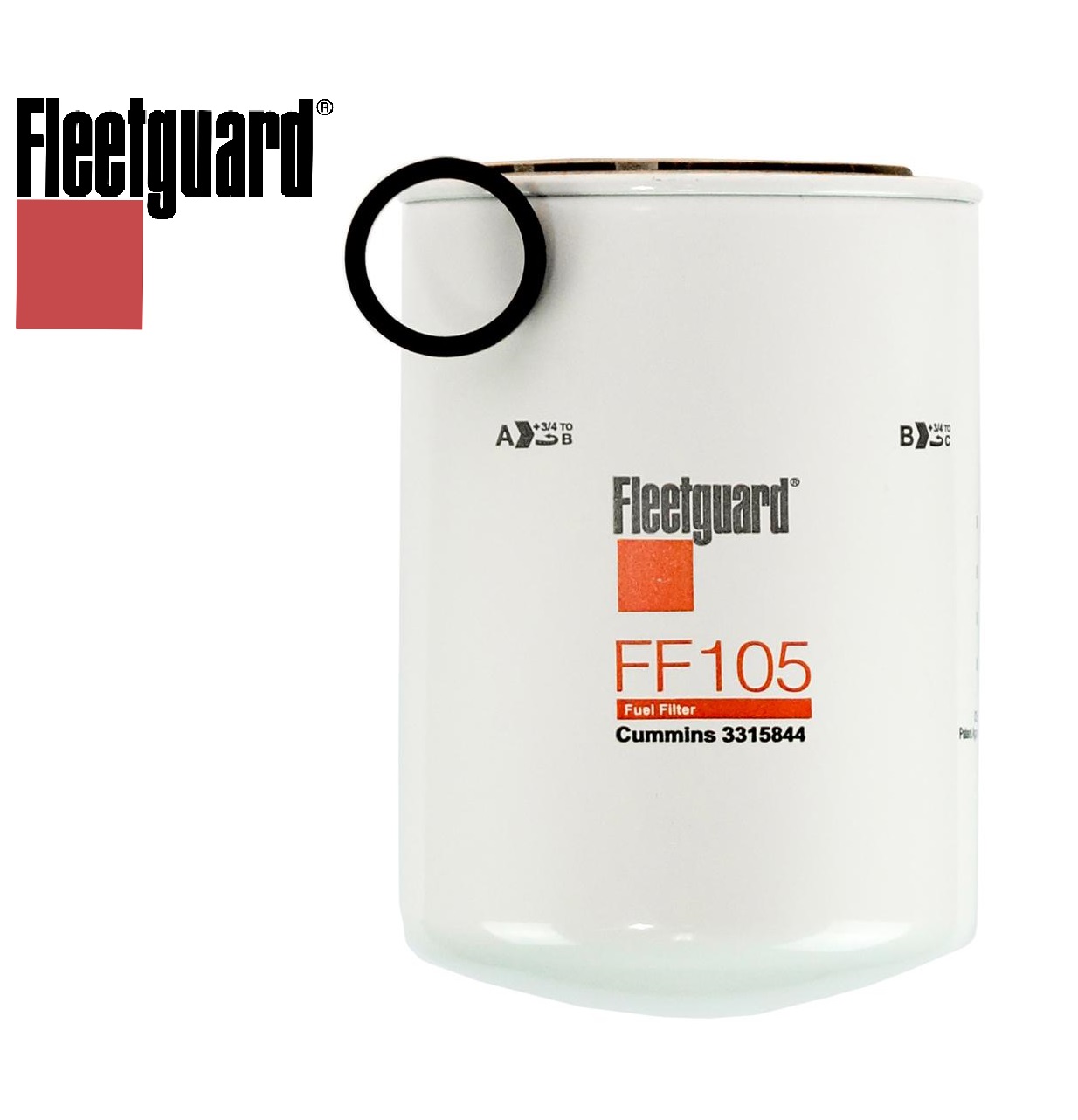 FF105 Fleetguard Fuel, Spin-On, Filter Genuine Parts / For Generator ...