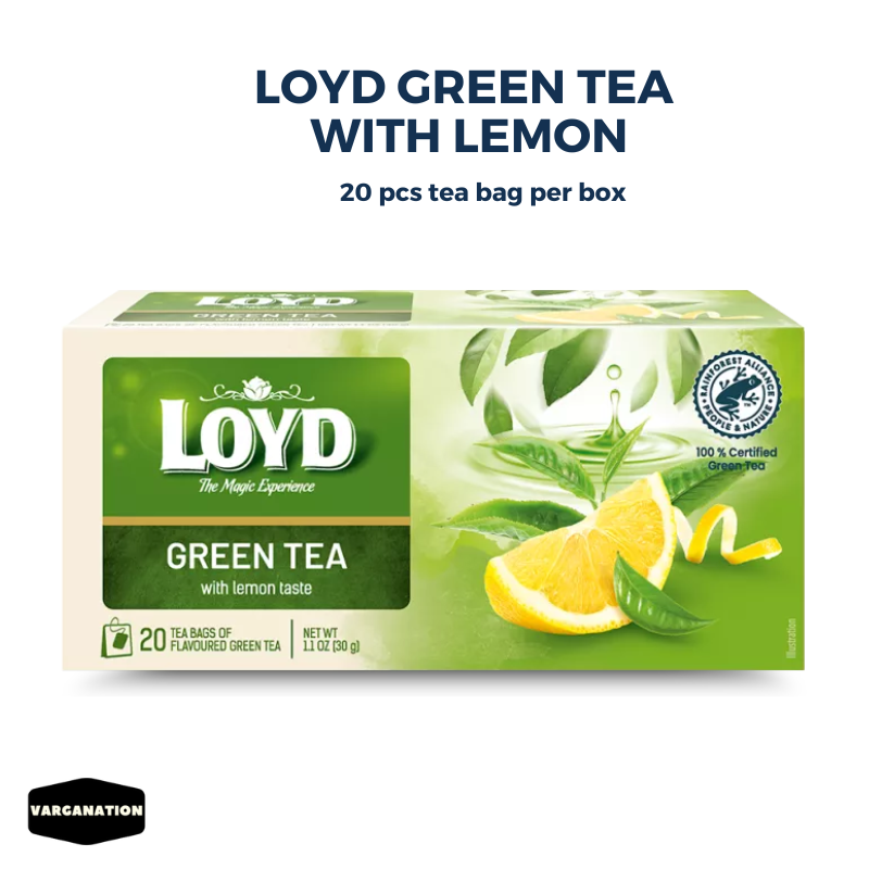 Loyd Green Tea Pure Natural 20 Bags 30 G Box | Lazada PH