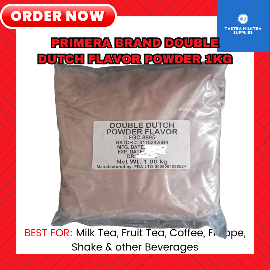 Primera Double Dutch Powder Flavor 1kg - TASTEA MILKTEA SUPPLIES ...