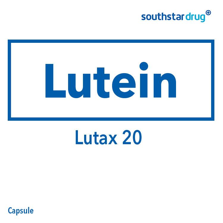 Lutax 20 Capsule 30s | Lazada PH