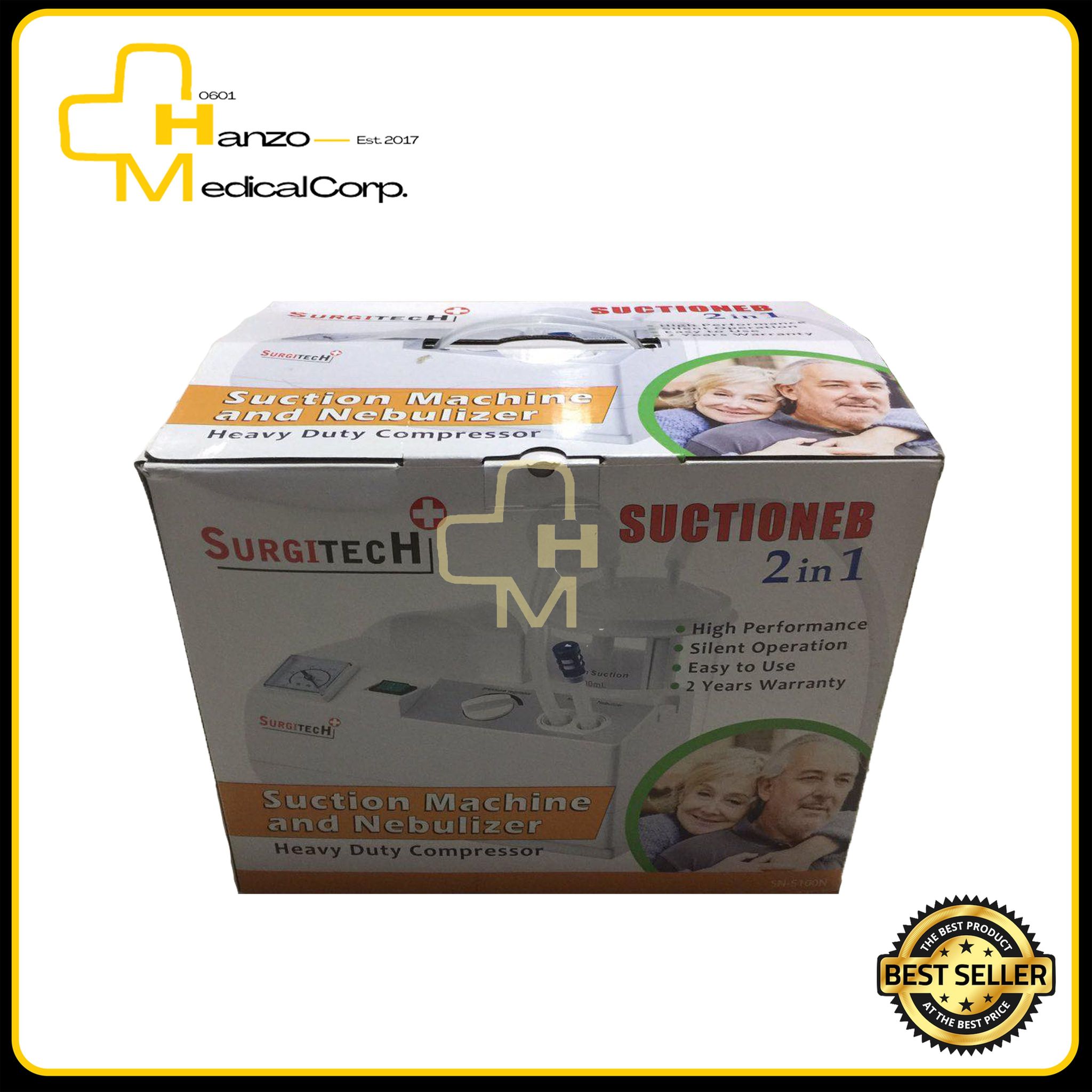 SURGITECH SUCTION MACHINE W/ NEBULIZER | Lazada PH