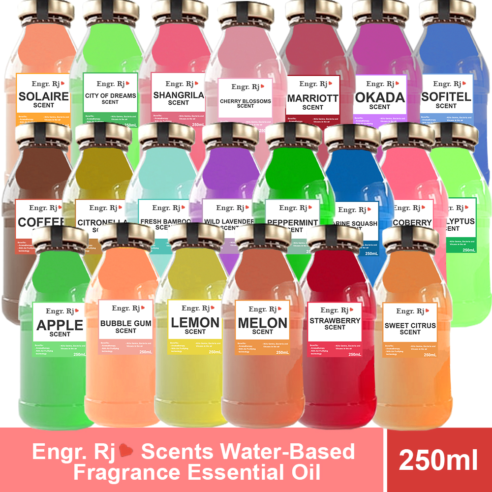 Engr. Rj Premium Hotel Scents 250ml Fragrance Essential Oil Air ...