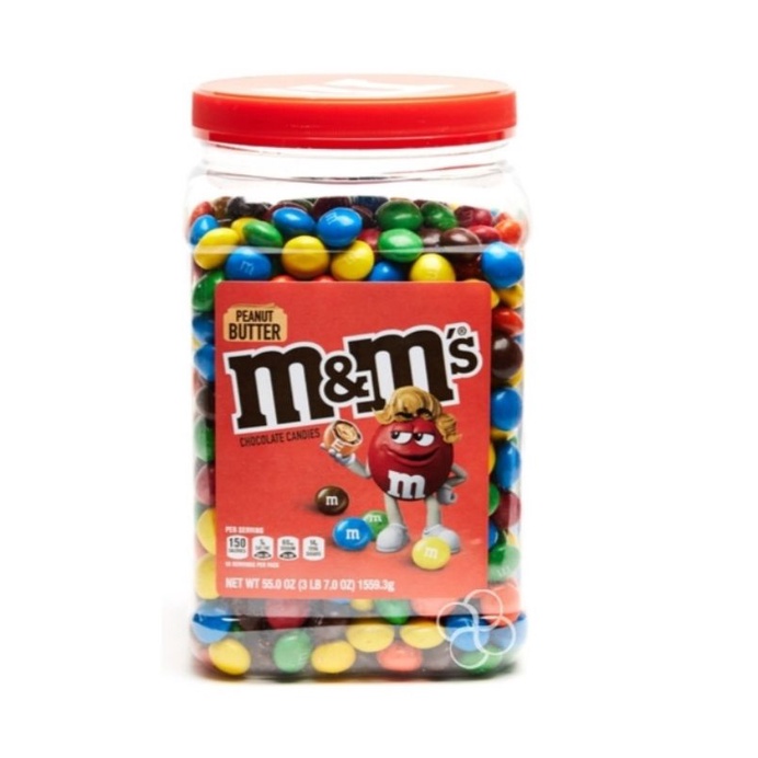 MM's Peanut Butter Chocolate Candies Jar 55 oz. | Lazada PH