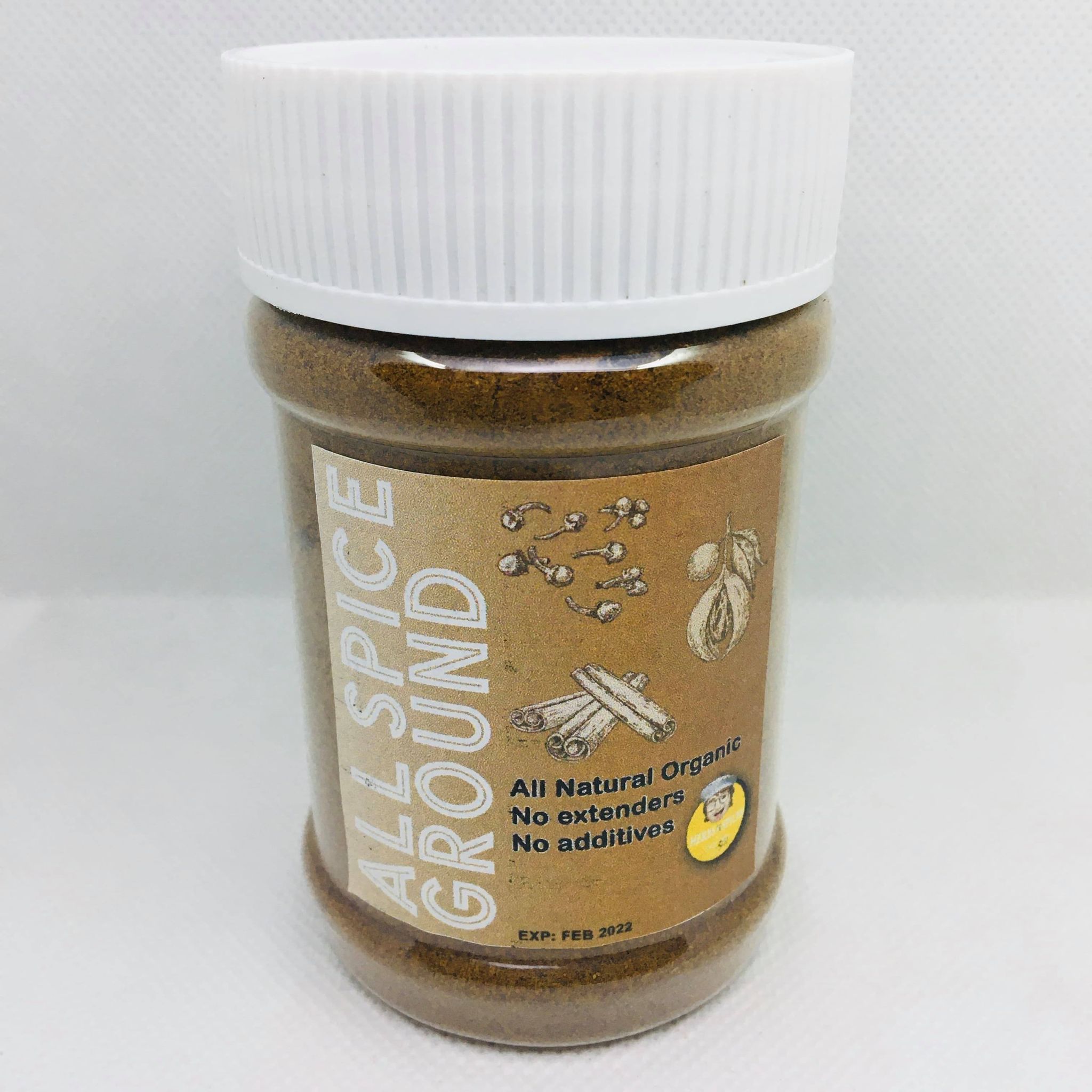 All Spice GROUND (130g) 100% ALL NATURAL SPICES AND HERBS IN A JAR by ...