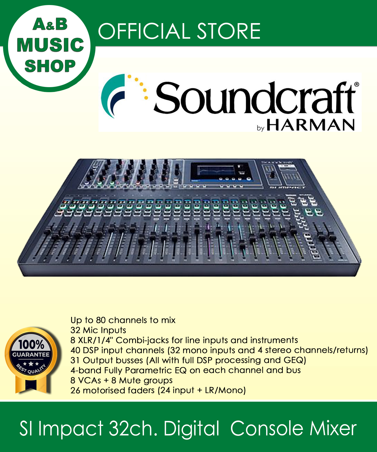 SOUNDCRAFT SI Impact 32ch. Digital Console Mixer | Lazada PH
