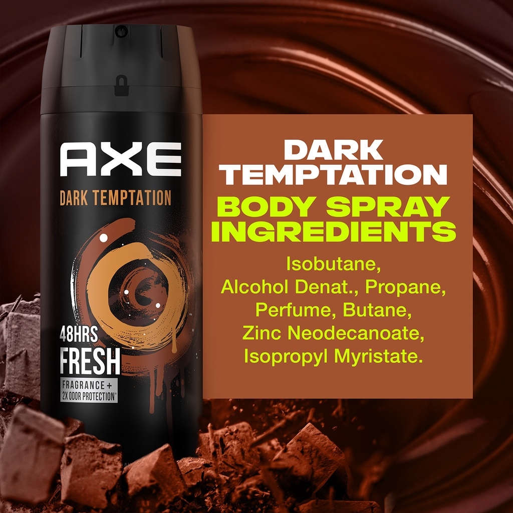 Axe Body Spray Dark Temptation 135ml perfume | Lazada PH