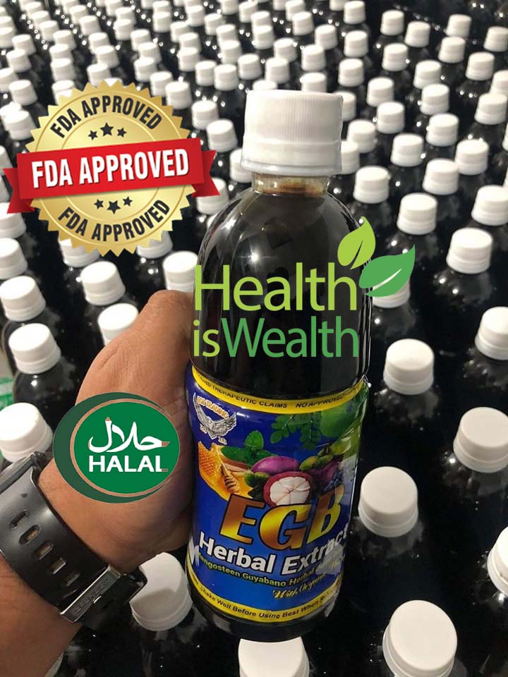 EGB HERBAL EXTRACT 500ml MANGOSTEEN GUYABANO HERBAL JUICE DRINK | Lazada PH