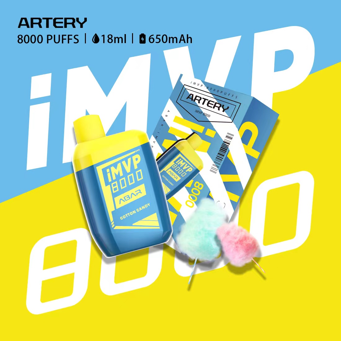 Arterial Imvp 8000 Puffs Rechargeable | Lazada PH