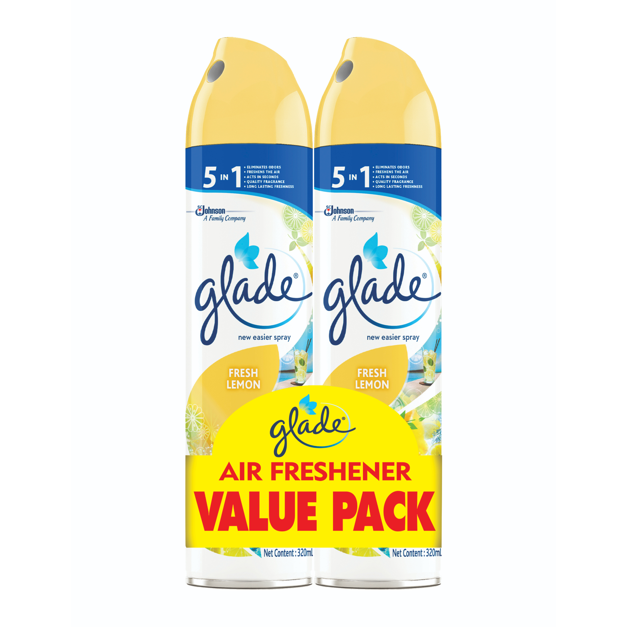 Glade Air Freshener Lemon 320ml Twin Pack | Lazada PH