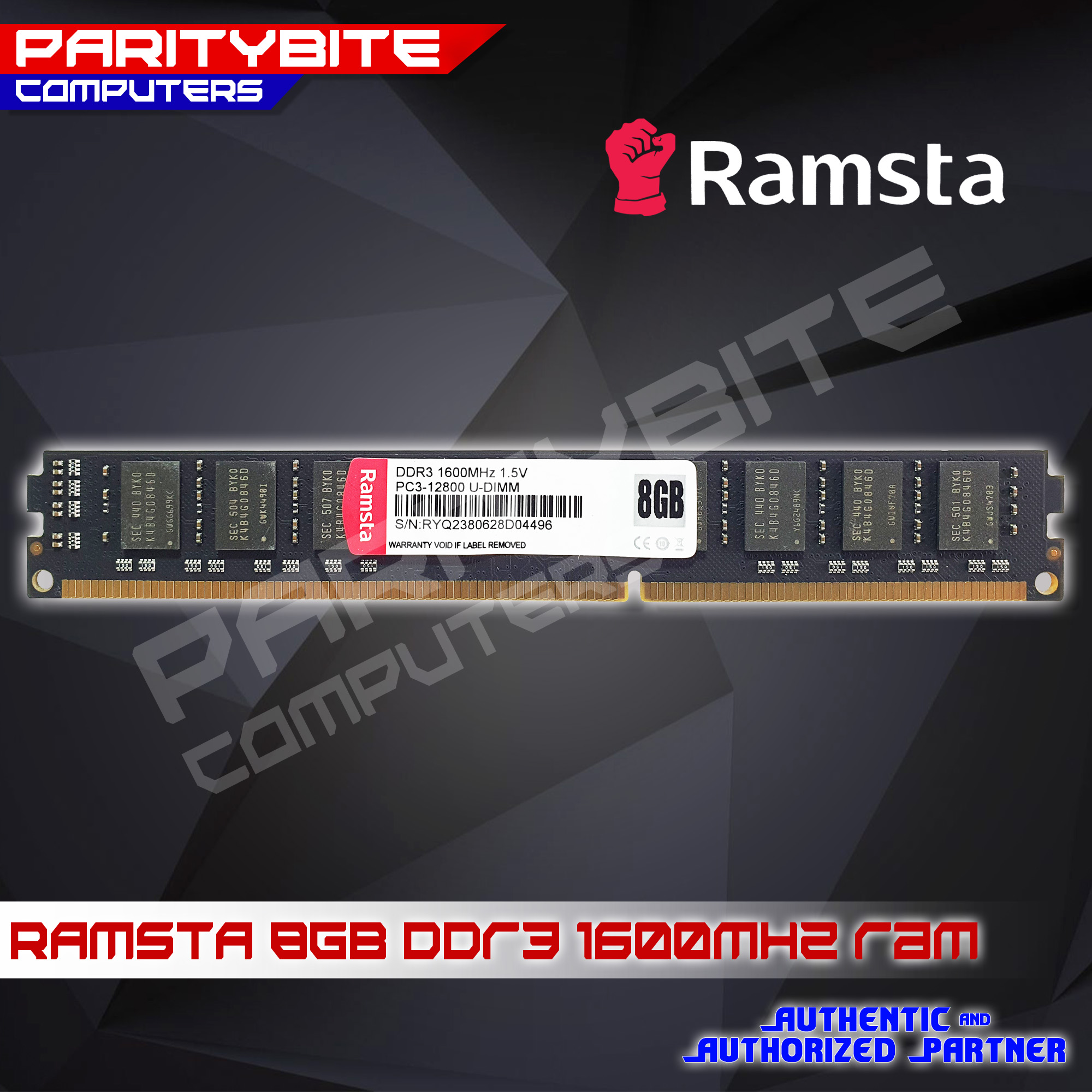 Ramsta DDR3 1600mhz 8GB For Desktop | Lazada PH