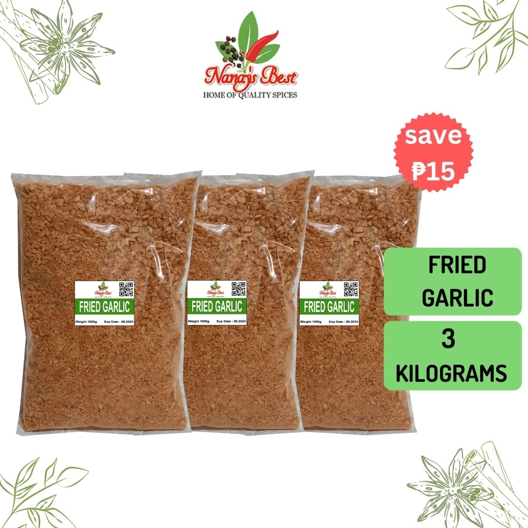 NanaysBest Fried Garlic 3 Kilo - 3000 grams | Lazada PH