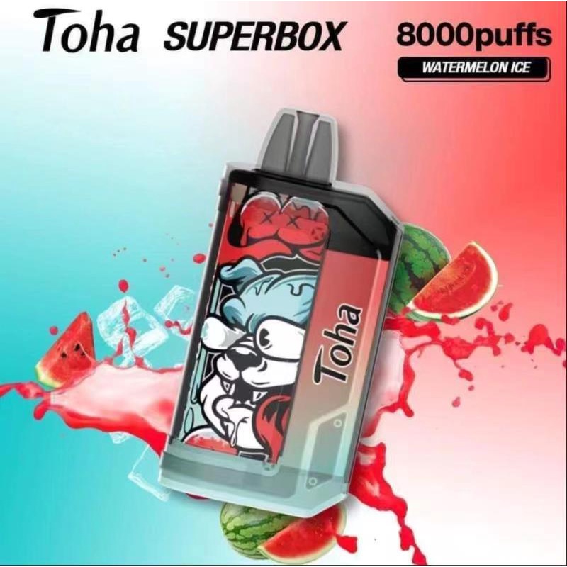 [Authentic] Toha Super 8000 Powder Puff 8K Dispo Pod Is AlsoSS | Lazada PH