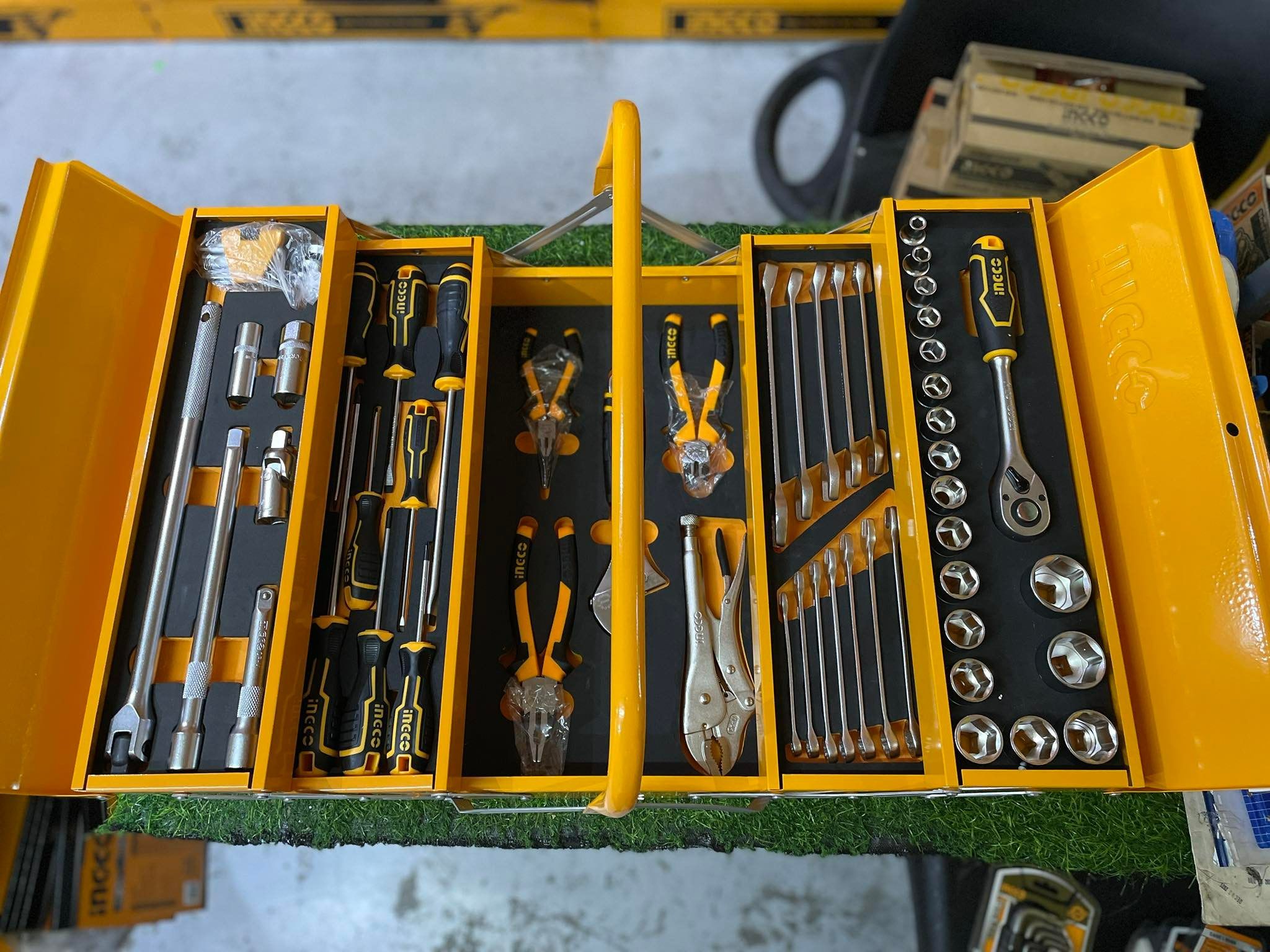 Ingco 59PCS/SET Tool Chest HTCS15591 | Lazada PH