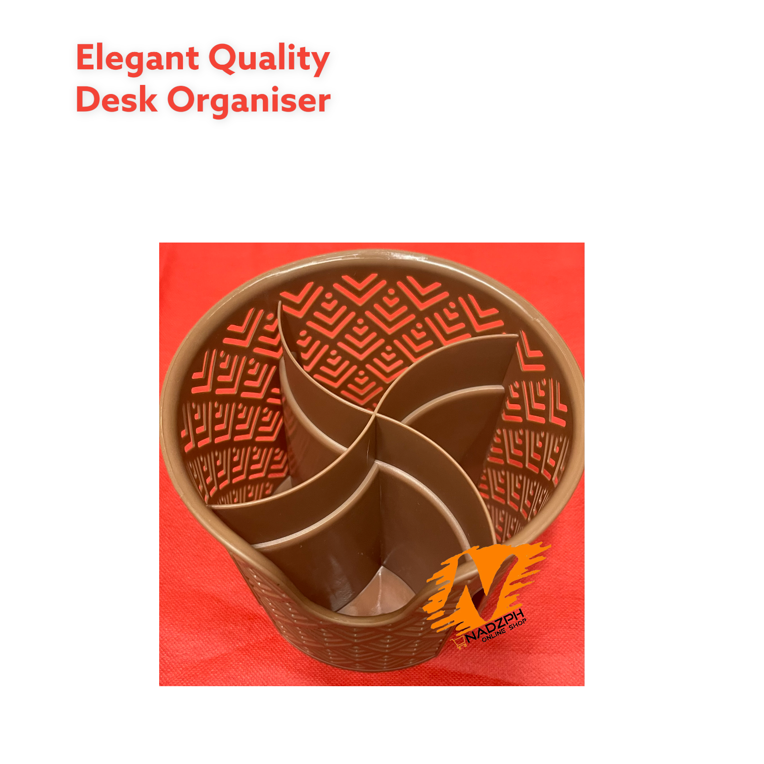 Home & Office - Round Desk Table Organizer Table Top Storage Organizer ...