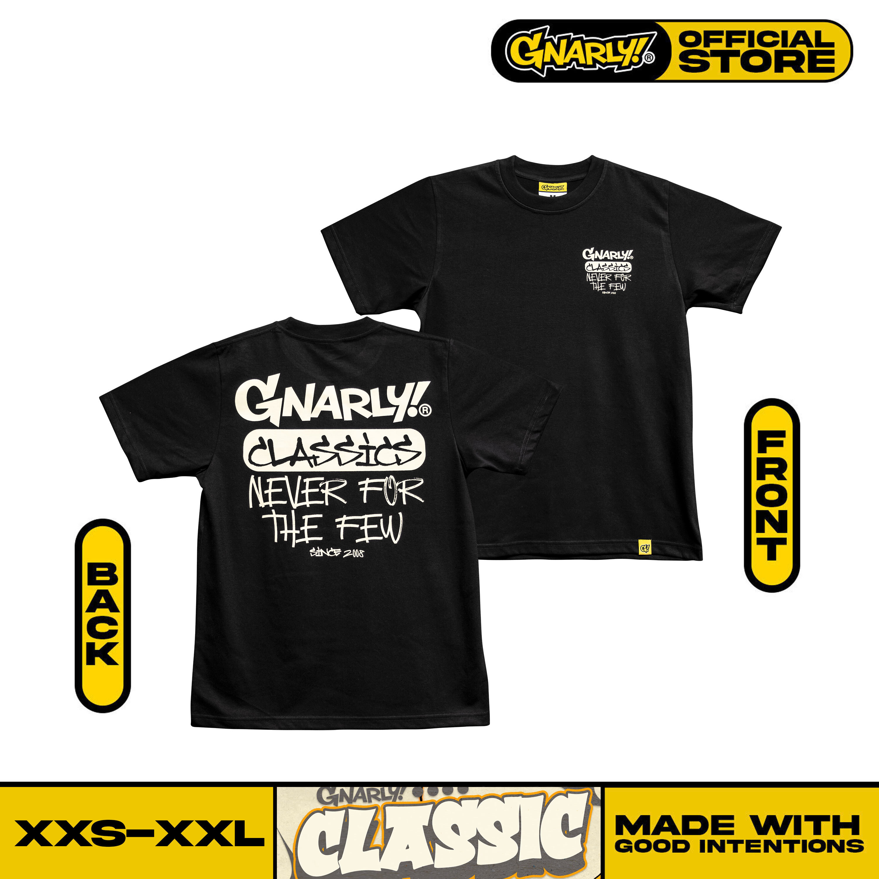 Gnarly! Classic T-Shirt | Lazada PH