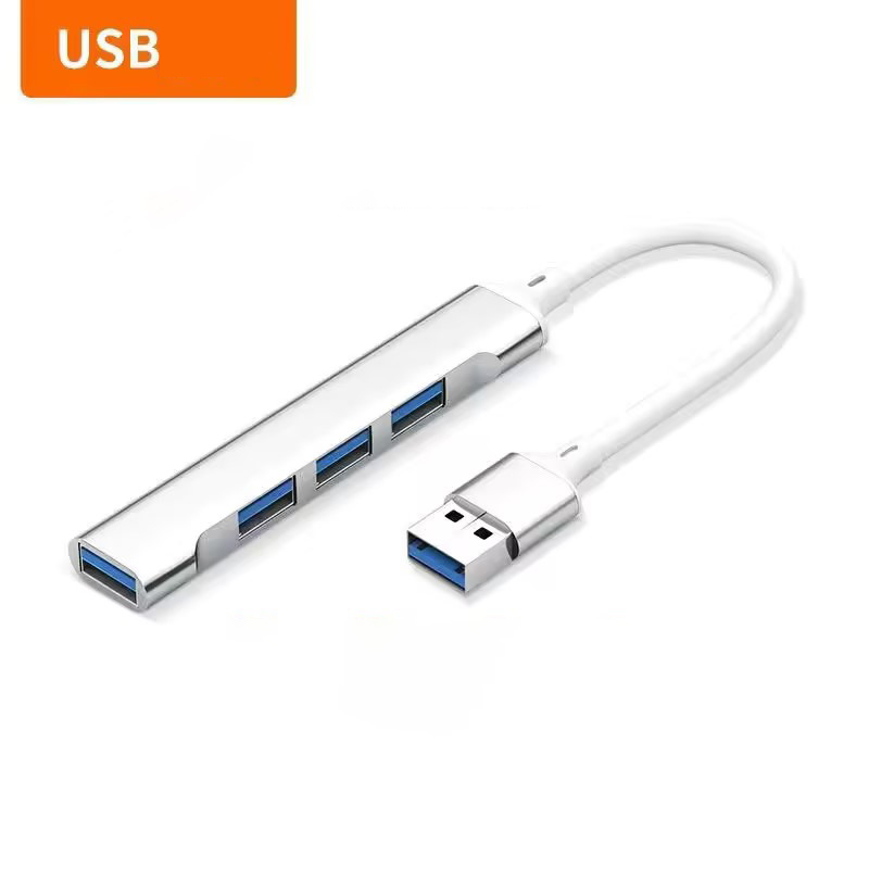 4-Port USB 3.0 Hub, Ultra-Slim Data USB Hub Type C USB Hub USB Splitter ...