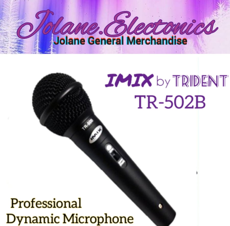 TRIDENT IMIX TR-50B Professional Dynamic Microphone Heavy Duty | Lazada PH