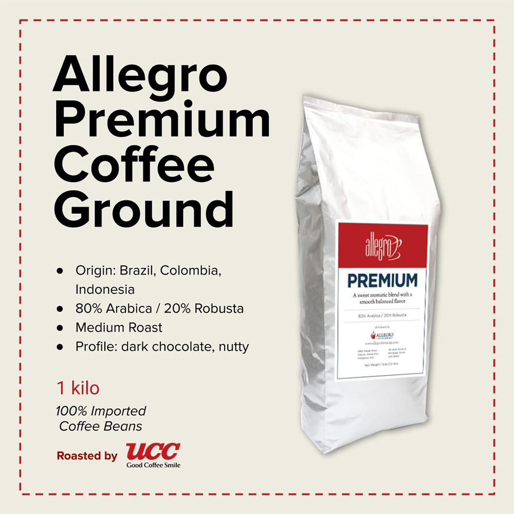 ALLEGRO | Allegro Premium Coffee Grounds 1KG | Lazada PH