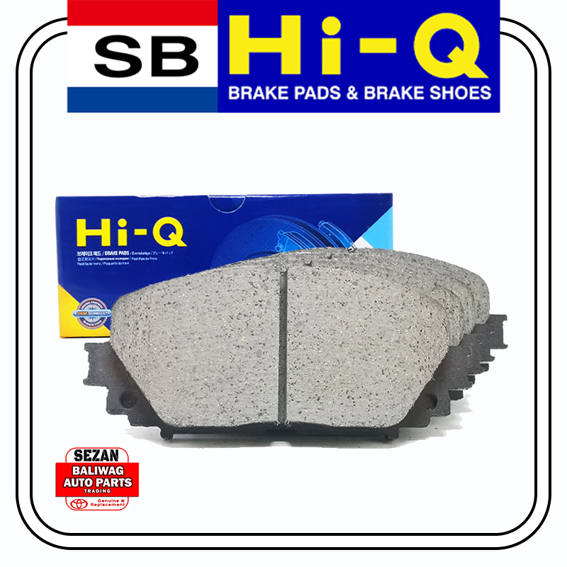 HI-Q FRONT BRAKE PAD TOYOTA VIOS 1.5 2007-2018 SP1588 | Lazada PH