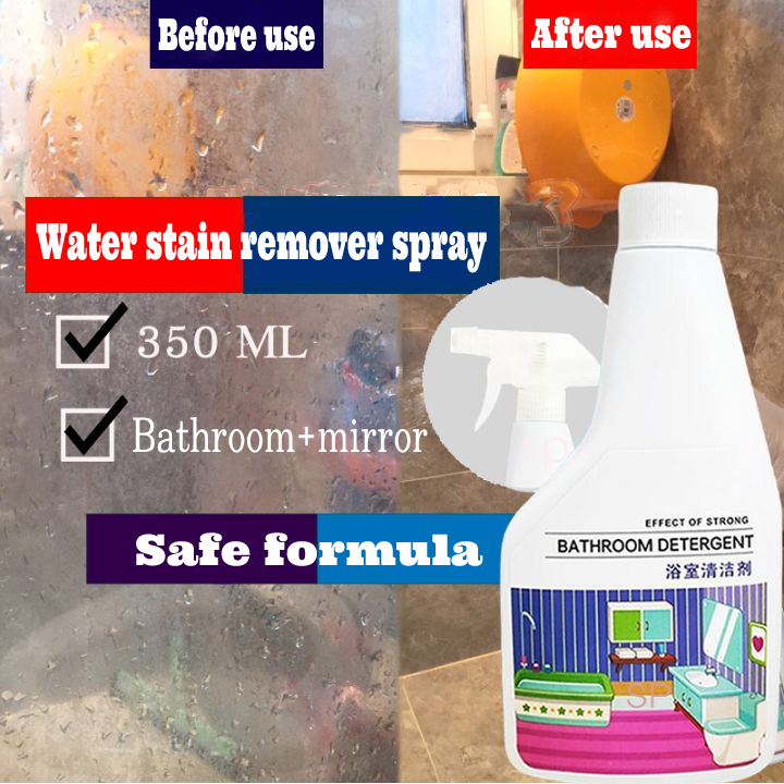 【Ready Stock】Tile Bathroom Detergent Spray Faucet Dirt Cleaner Scale ...