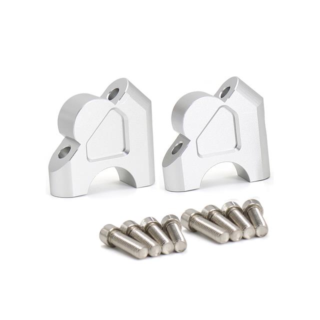 Motorcycle Handle Bar Riser Clamp Extend Handlebar Adapter Mount For ...