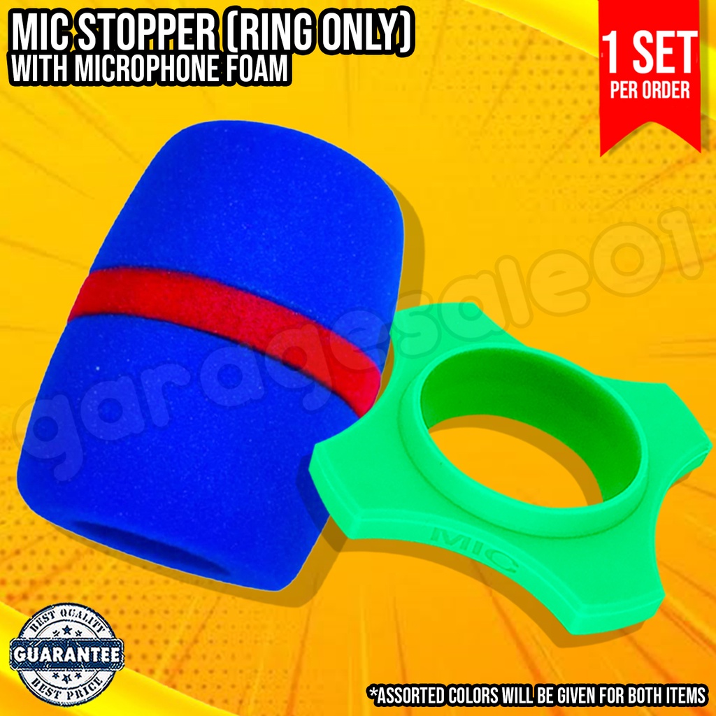 ⚡Microphone holder/stopper free foam⚡ | Lazada PH
