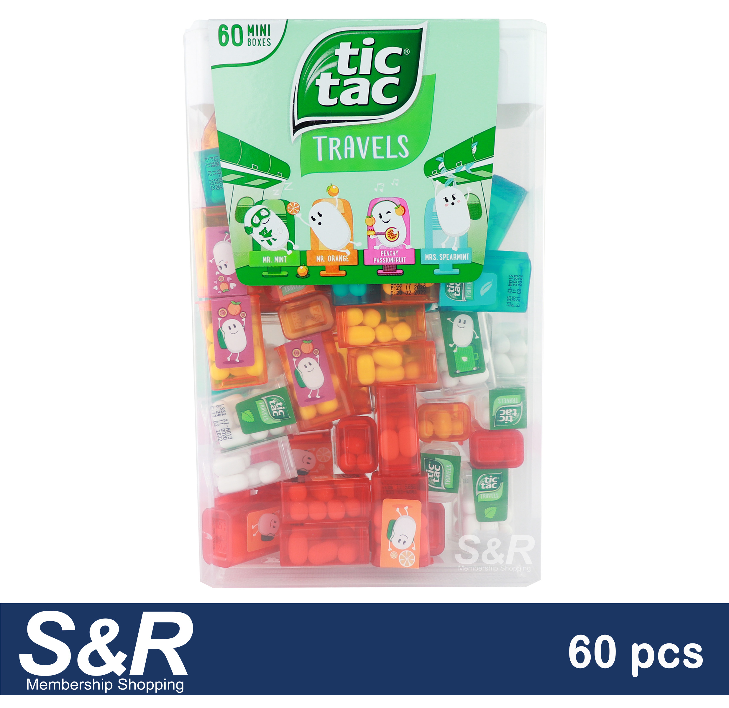 Tic Tac Travels Flavored Drops 60 mini boxes | Lazada PH