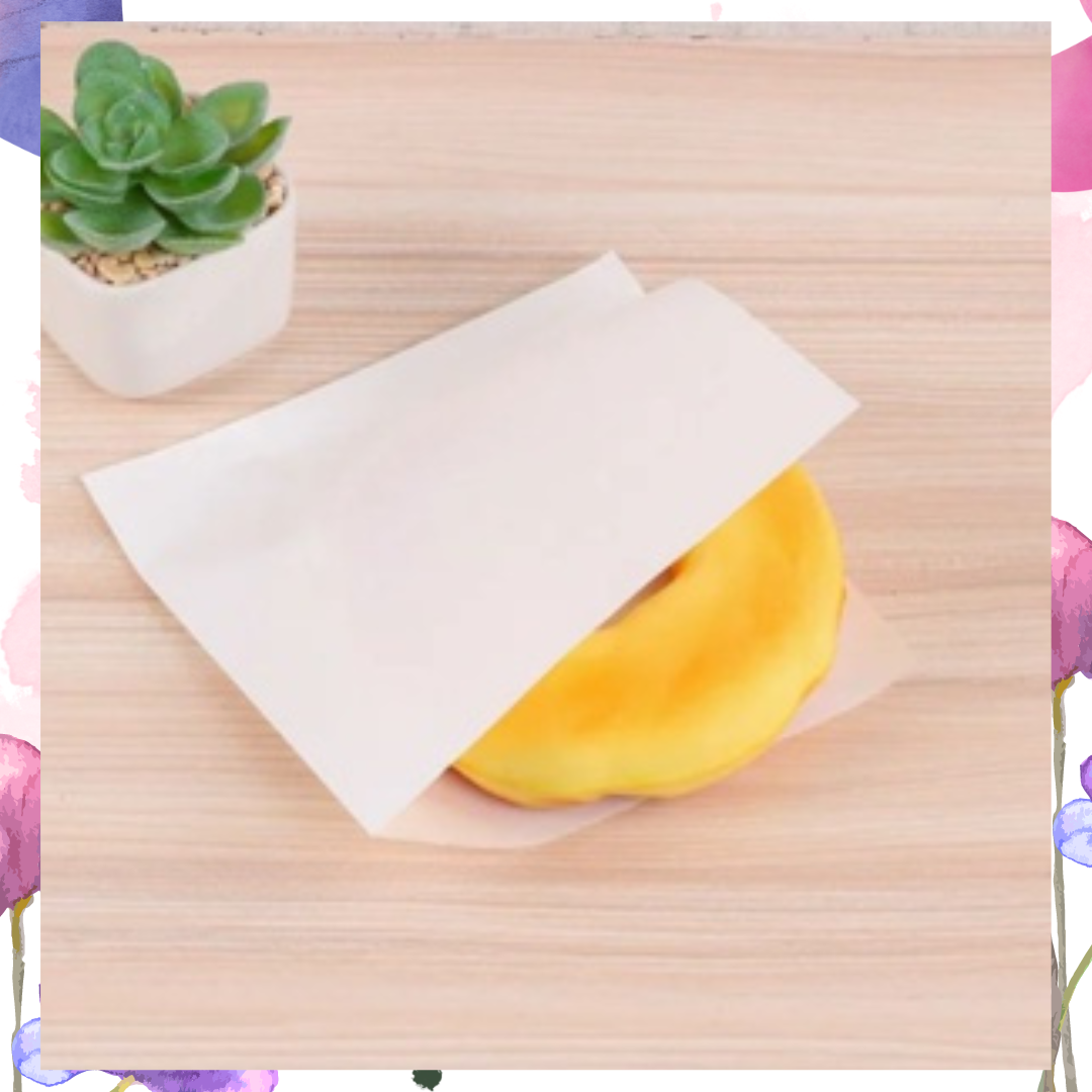 Paper Pouch Wrapper 4x4inches for Donuts Cookies Breads Burger | Lazada PH