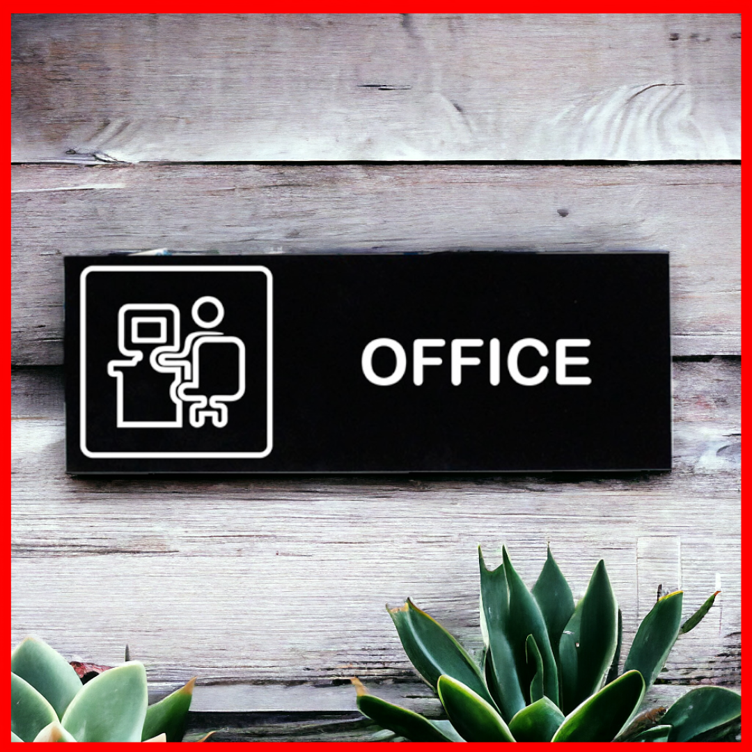 Office signage - Acrylic logo - Workspace - sign board officeOffice ...