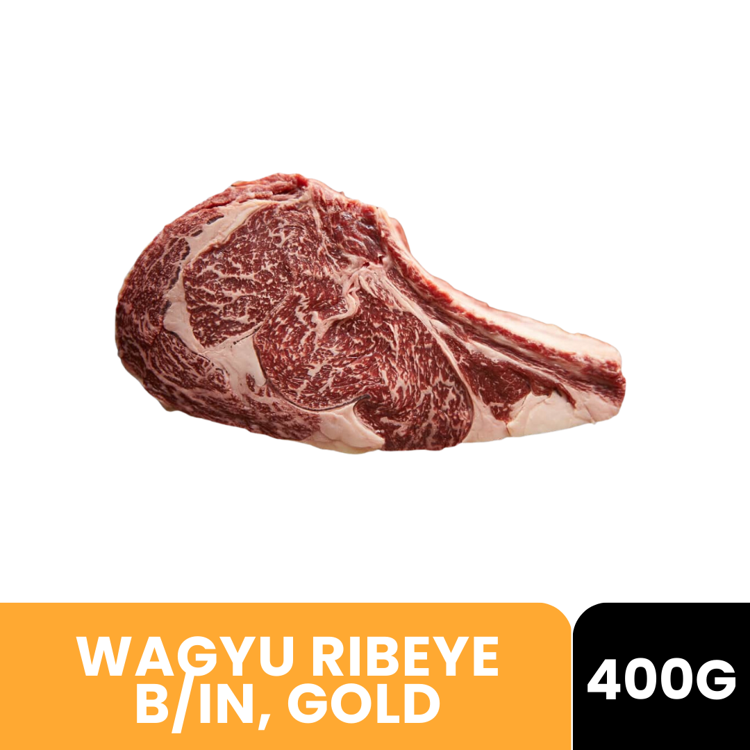 Steaks & Stuff Wagyu Ribeye Bone In Gold Grade | 400g | Lazada PH