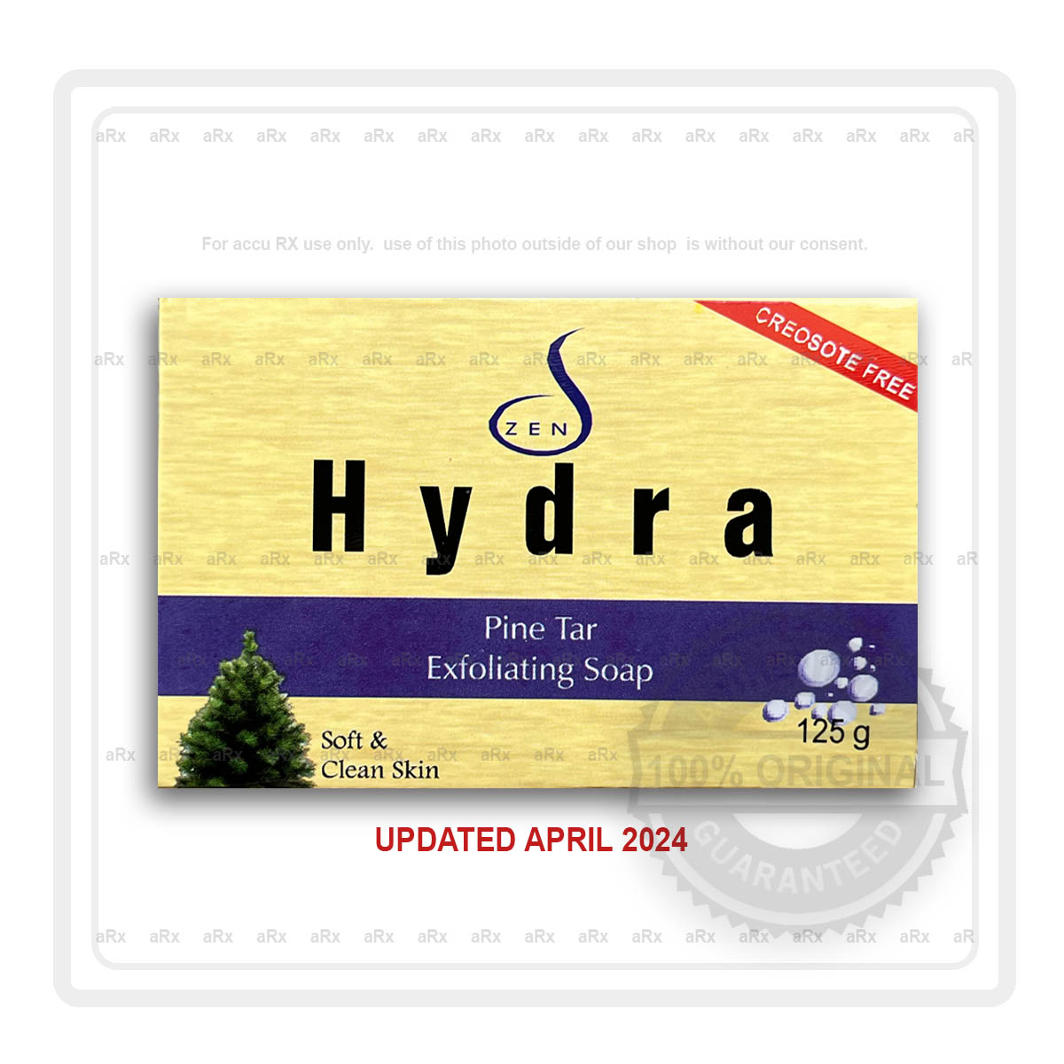 Zen Hydra Pine Tar Exfoliating Soap 125g | Lazada PH