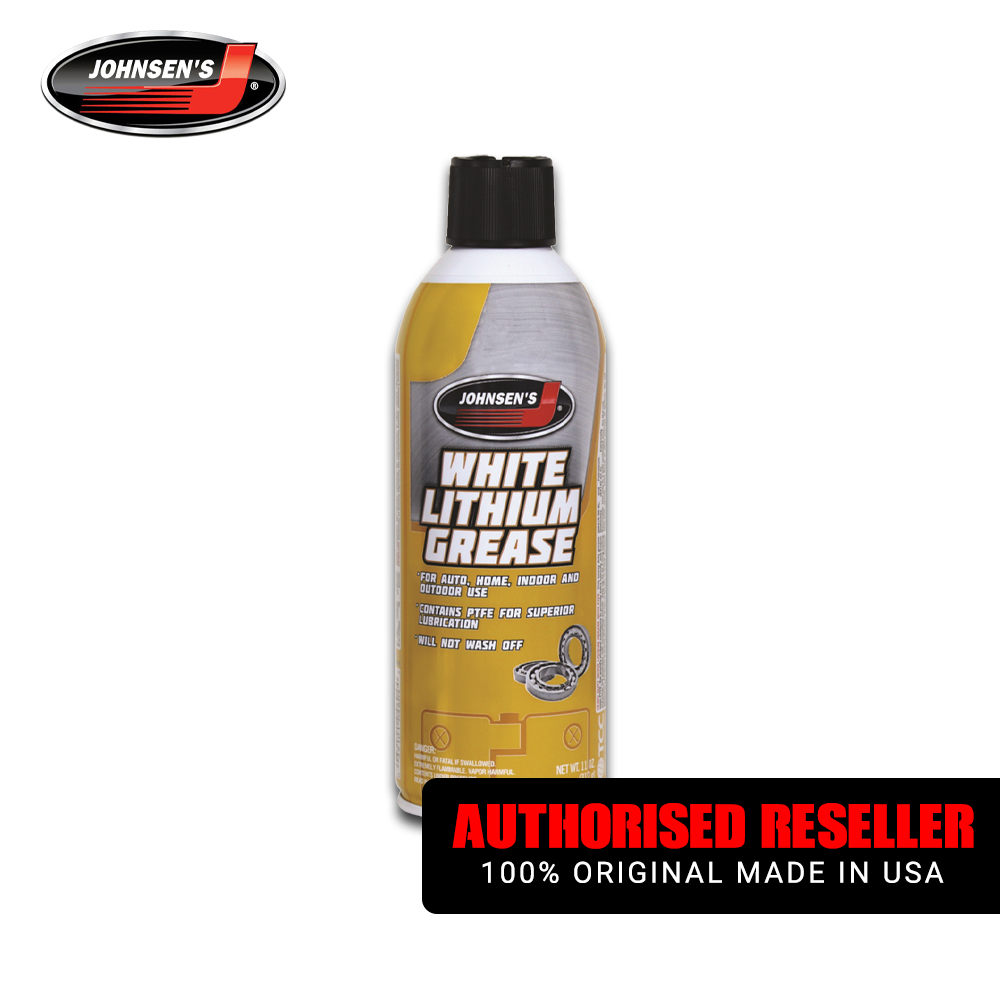 Johnsen's White Lithium Grease With PTFE, No Wash Out 11oz PN# 4604 ...