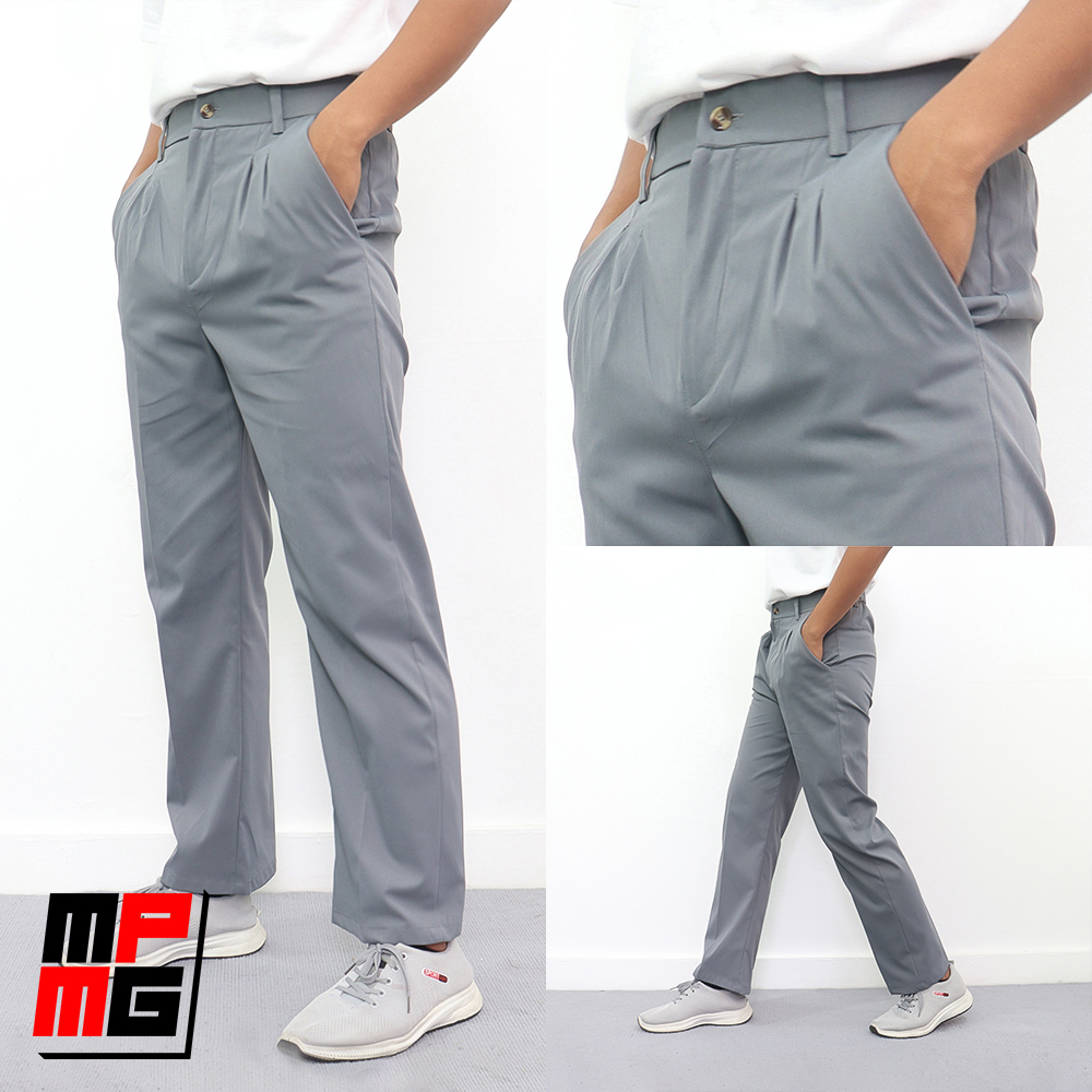 MPMG Wide Leg Trouser Pants For Men and Women Formal and Casual Clothes ...