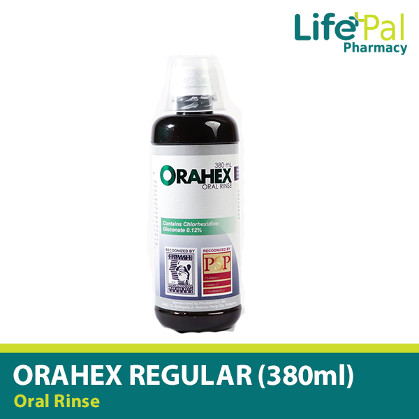 Orahex Regular Oral Rinse 380ml | Lazada PH