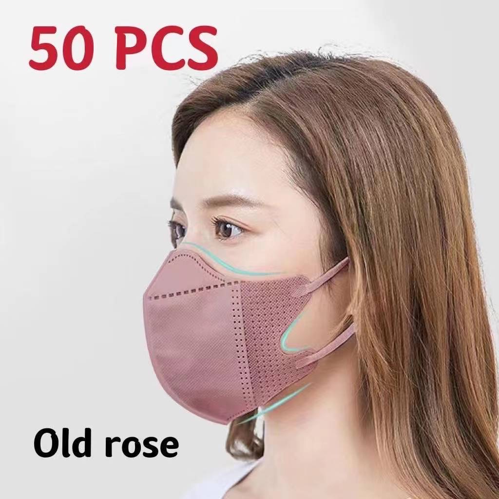 3D Mask 50pcs/Pack Face-lifting Butterfly Mask Protect The Nasal Cavity ...