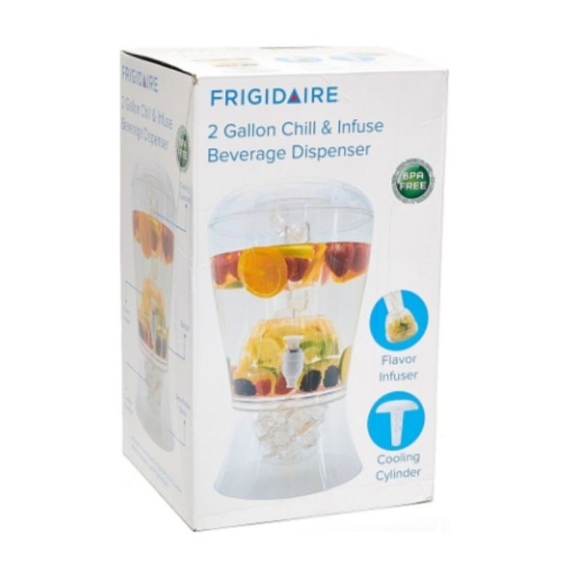 FRIGIDAIRE 2 GALLON CHILL & INFUSE BEVERAGE DISPENSER | Lazada PH