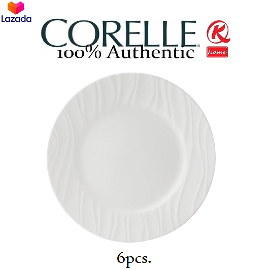 CORELLE Dinner Plate 27cm (6pcs.) Boutique Swept Embossed | Lazada PH