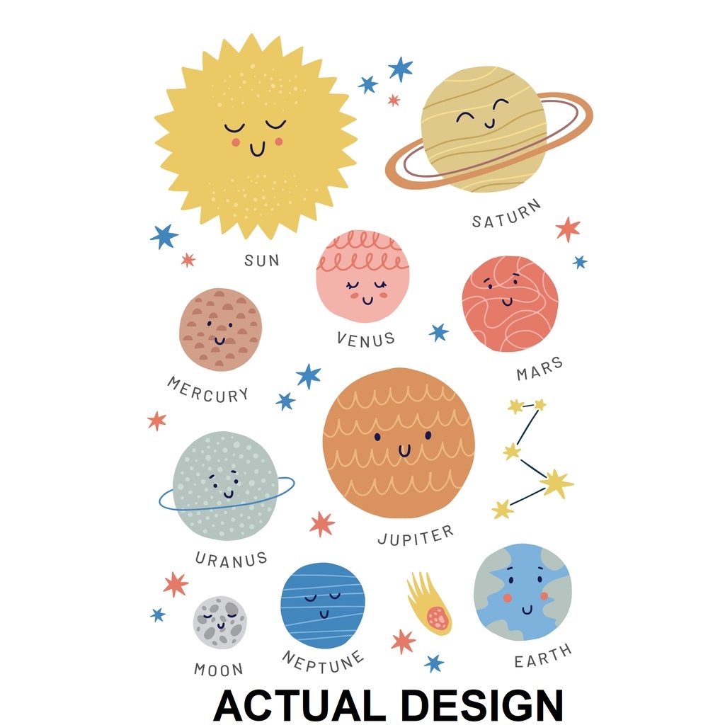 New Original ☑♟ Educational learning materials for kids Laminated A4 ...